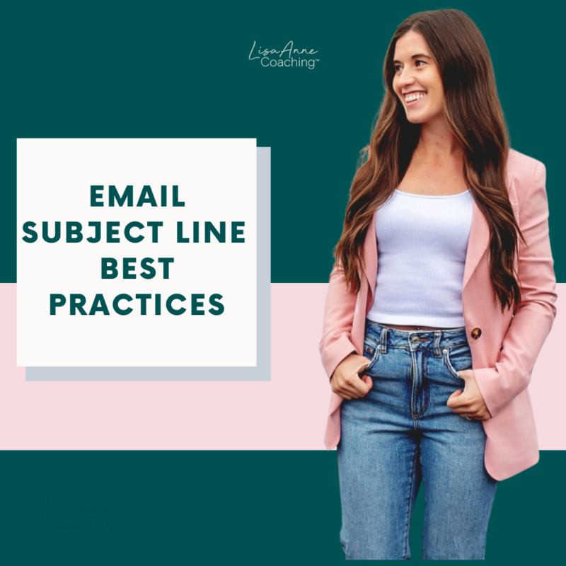 6 Best Practices to Perfect Your Email Marketing Subject Lines | Lisa Anne